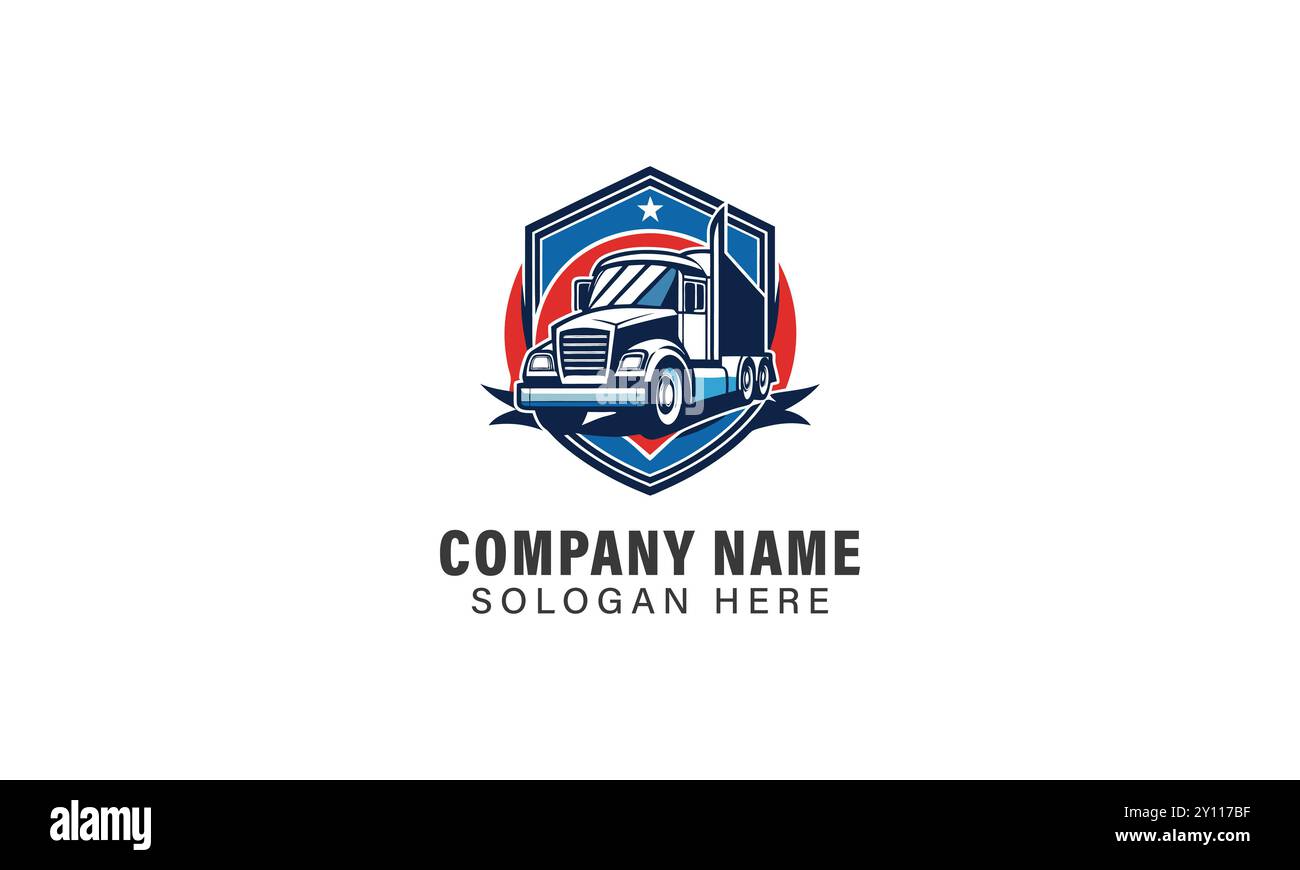 Company lorry Stock Vector Images - Alamy