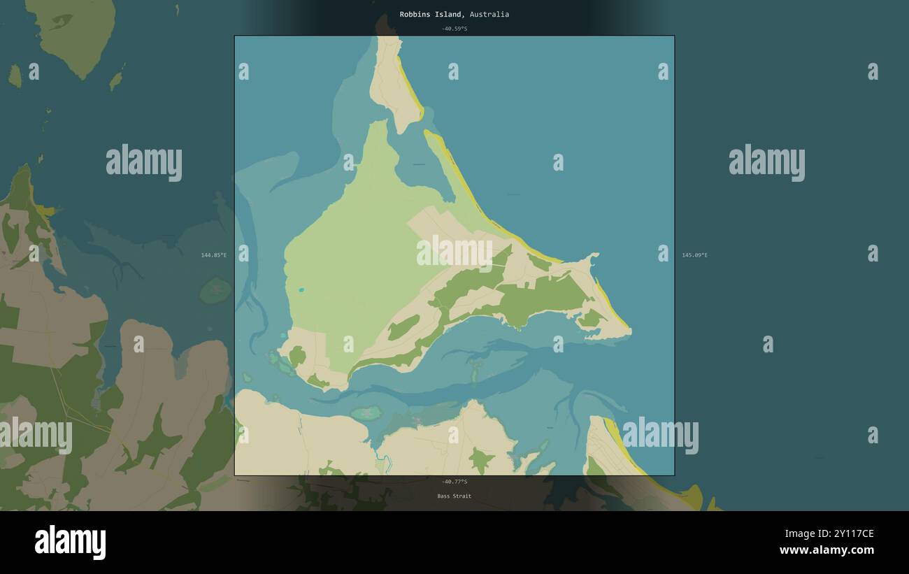 Robbins Island in the Bass Strait, belonging to Australia, described ...