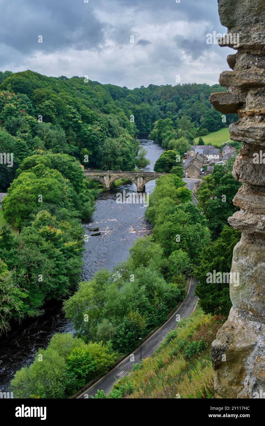 The River Swale, Richmond, North Yorkshire Stock Photo - Alamy