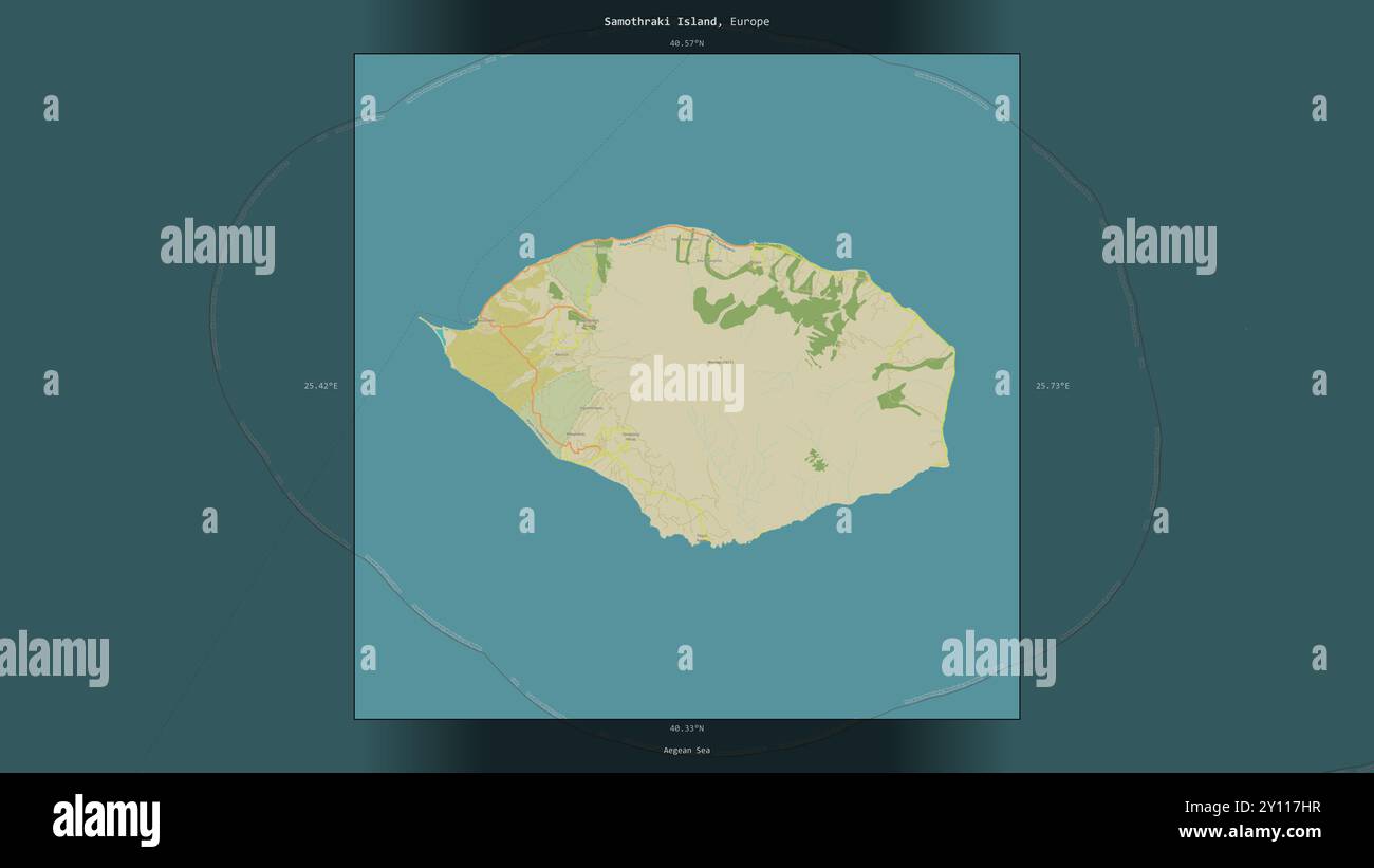 Samothraki Island in the Aegean Sea, belonging to Greece, described and ...