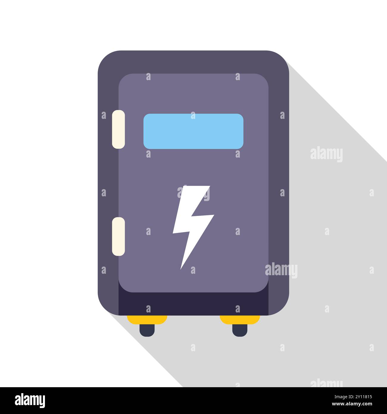 Electric fuse box distributing electricity current, a key component for ...
