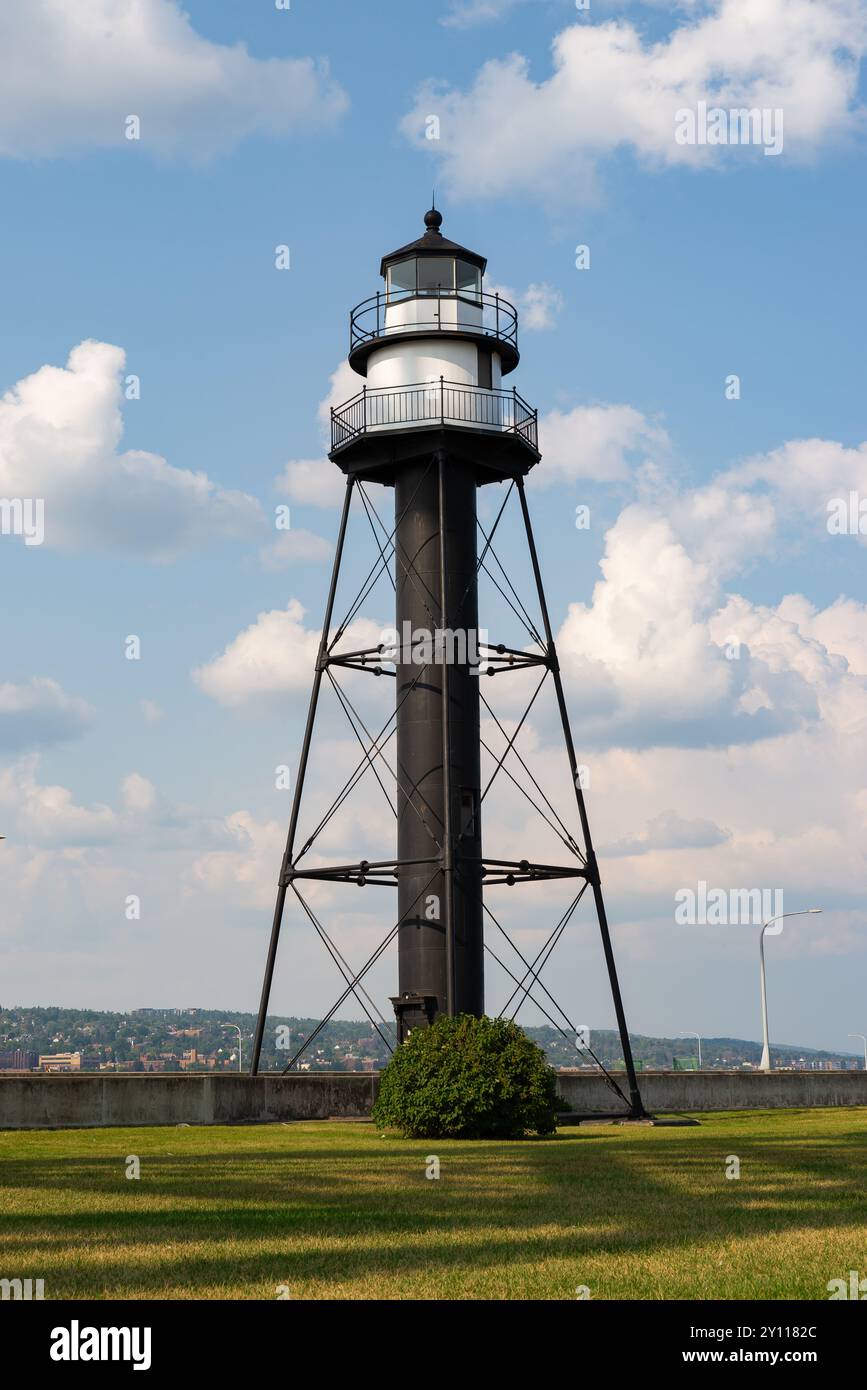 The historical Duluth South Breakwater Inner Light, built from 1900 ...