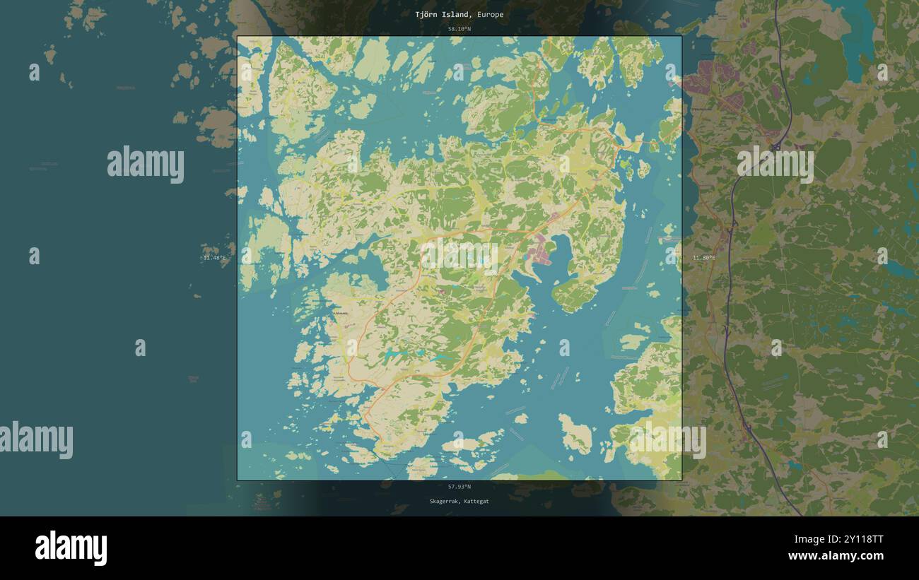 Tjorn Island in the Kattegat, belonging to Sweden, described and ...
