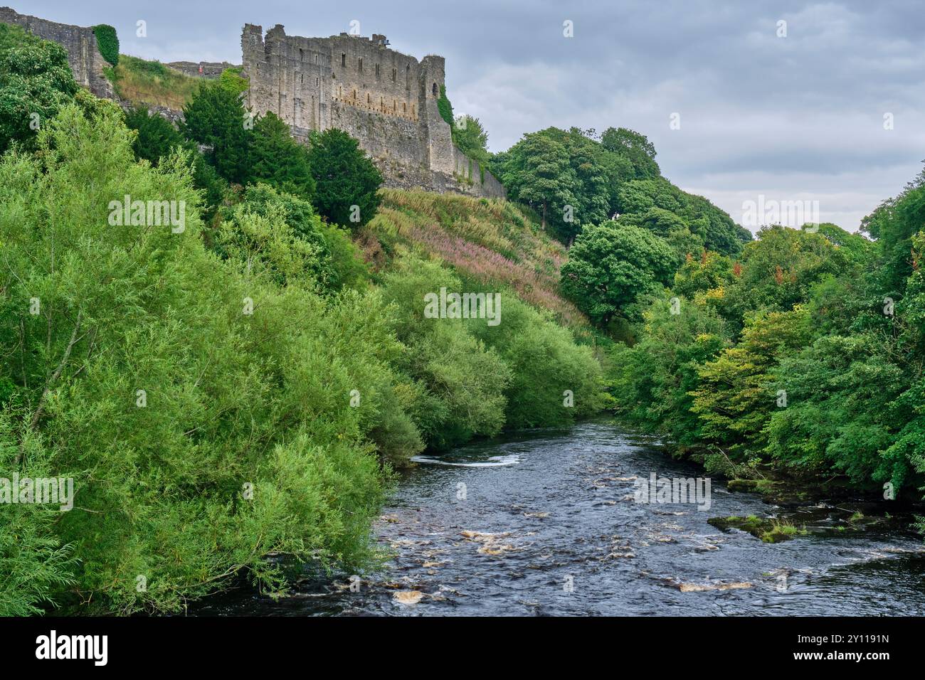 The River Swale, Richmond, North Yorkshire Stock Photo - Alamy