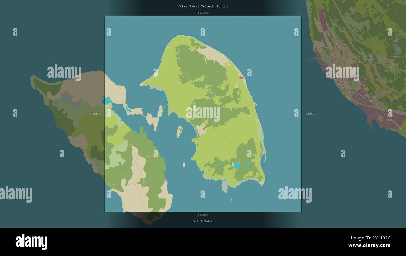 Vaike Pakri Island in the Gulf of Finland, belonging to Estonia ...