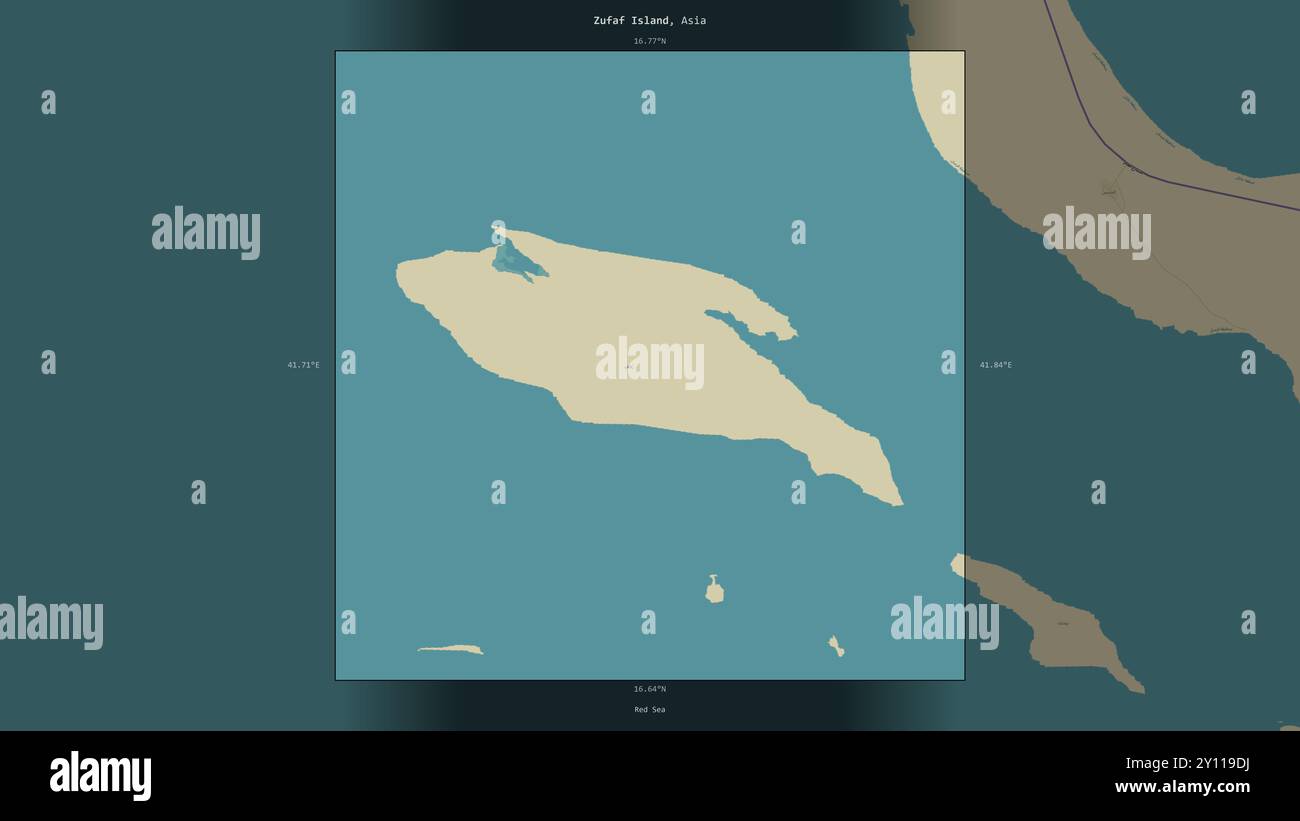 Zufaf Island in the Red Sea, belonging to Saudi Arabia, described and ...