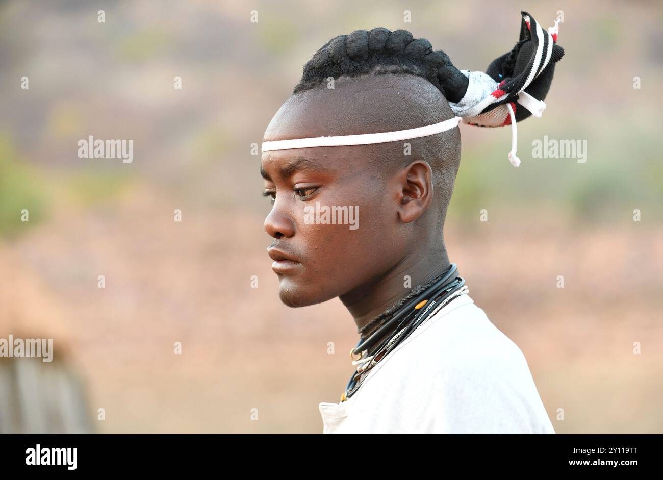 Himba hairstyle hi-res stock photography and images - Alamy
