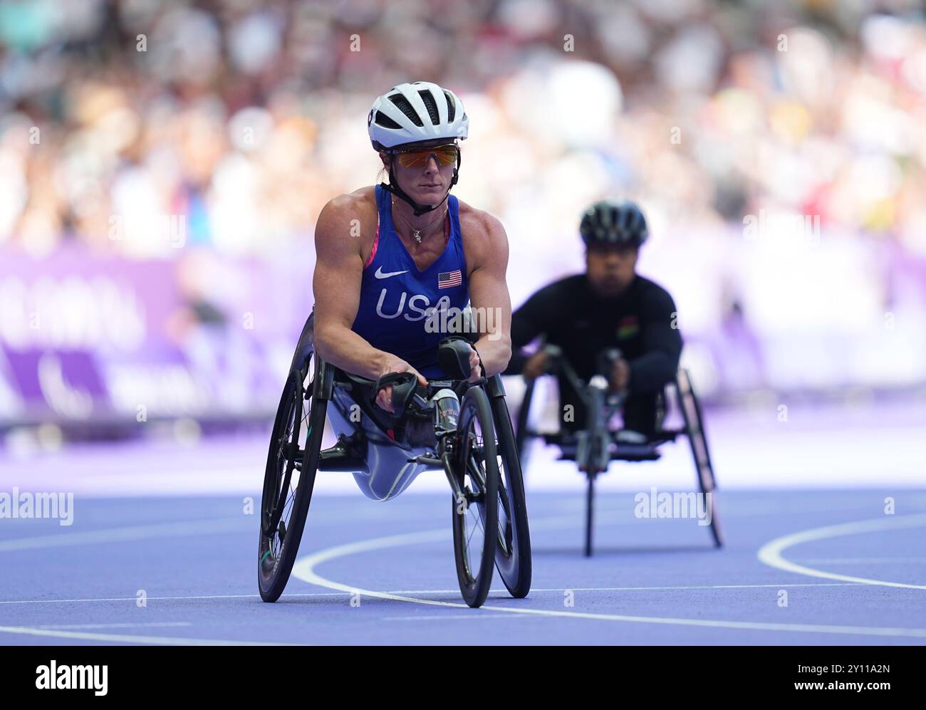Stade de France, Paris, France. 04th Sep, 2024. Hannah Dederick of ...
