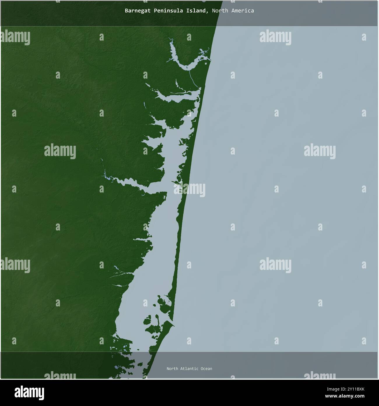 Barnegat Peninsula Island in the North Atlantic Ocean, belonging to ...