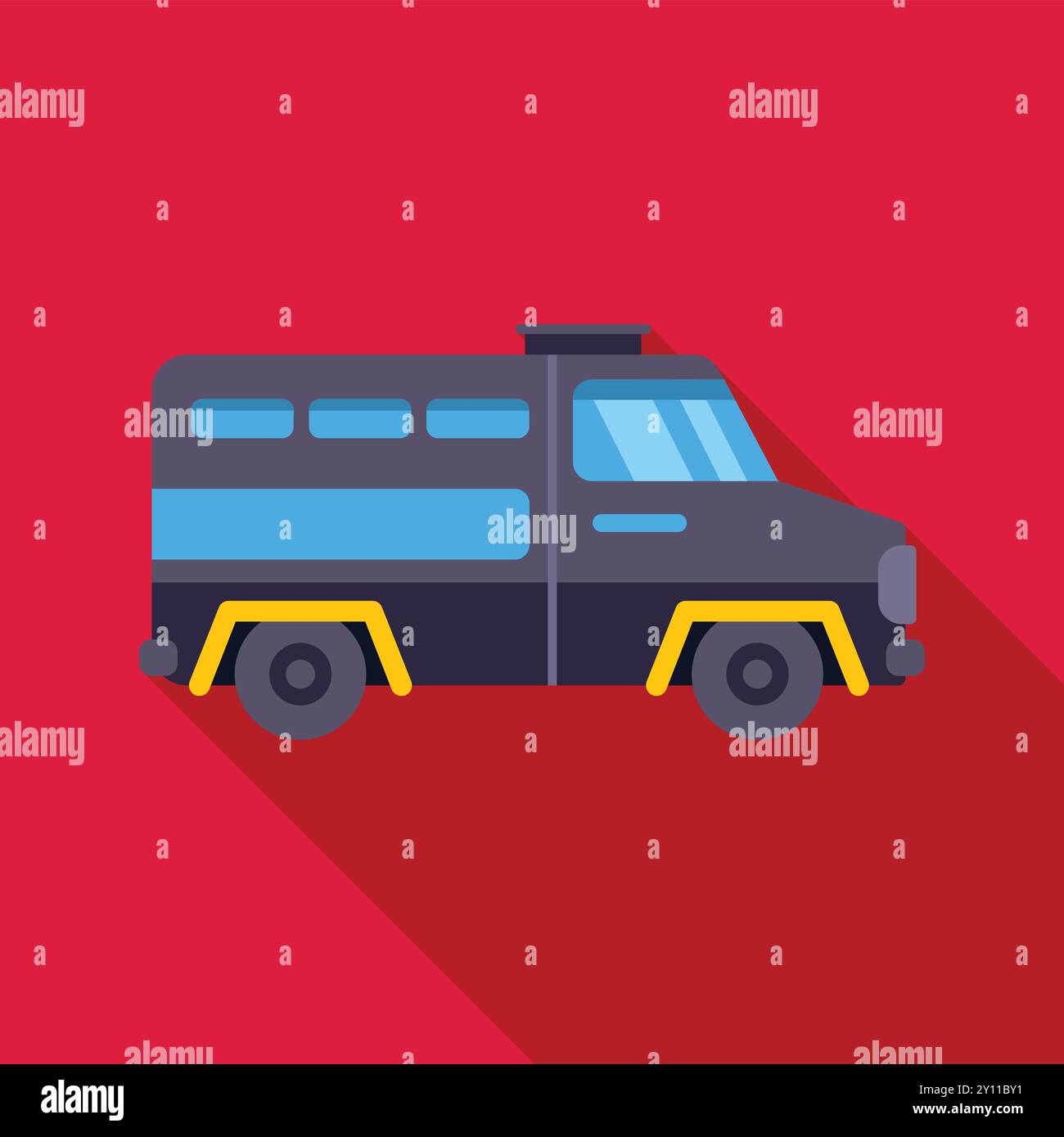 Digital truck police speed Stock Vector Images - Alamy