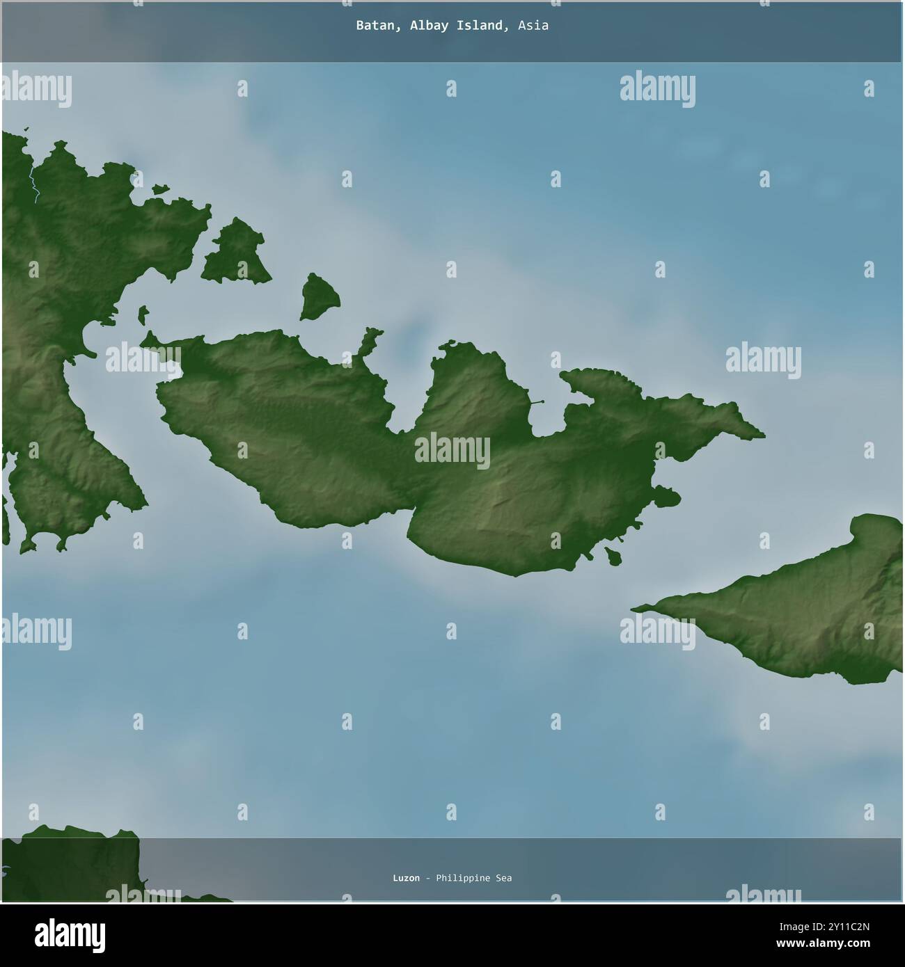 Batan, Albay Island in the Philippine Sea, belonging to Philippines ...