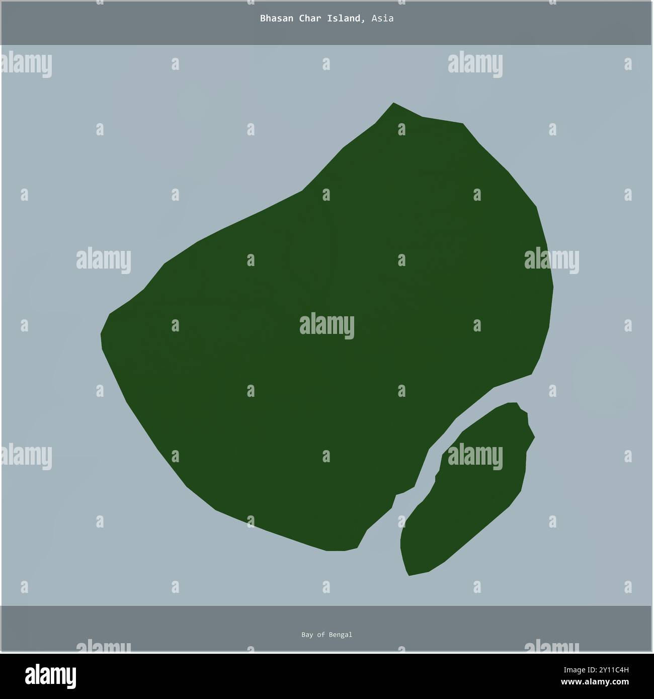 Bangladesh highlighted in map hi-res stock photography and images - Alamy