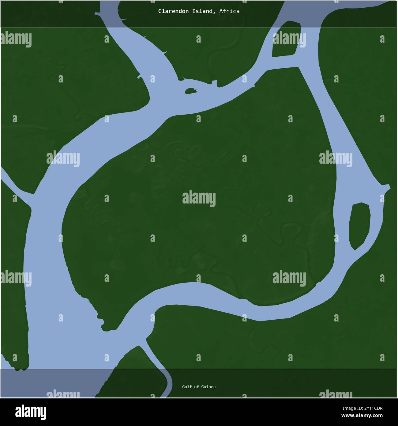 Map of clarendon hi-res stock photography and images - Alamy