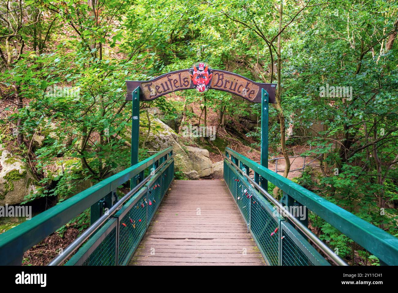 Bode, Bode Valley, Devil's Bridge, Hiking, Forest, Harz, Saxony-Anhalt ...