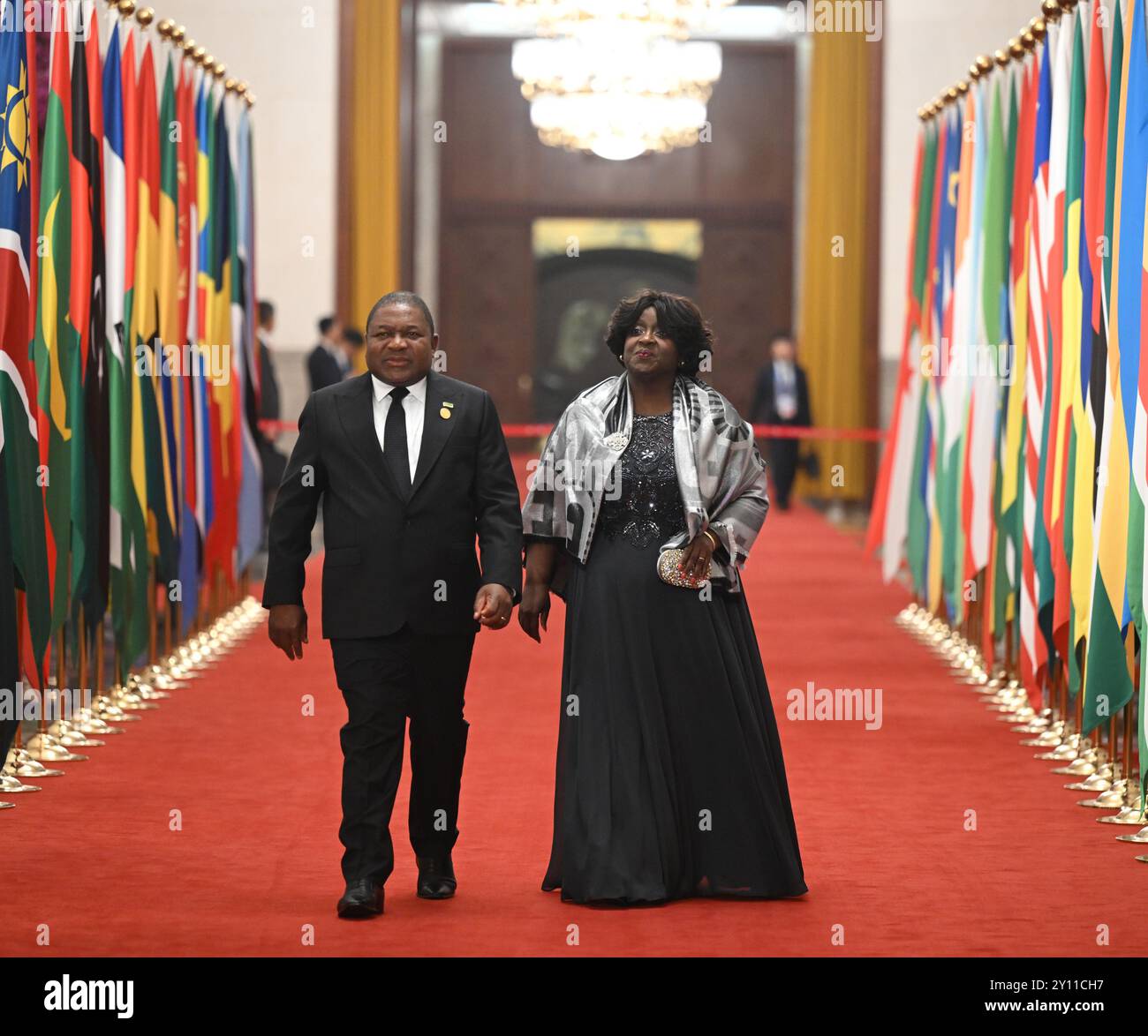 Beijing, China. 4th Sep, 2024. Mozambican President Filipe Jacinto ...