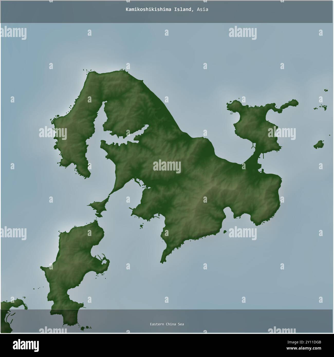 Kamikoshikishima Island in the Eastern China Sea, belonging to Japan ...