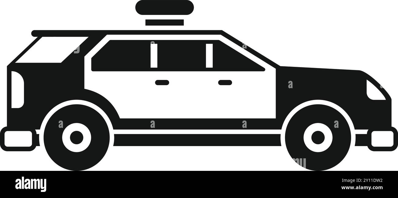 Black And White Police Car Designs