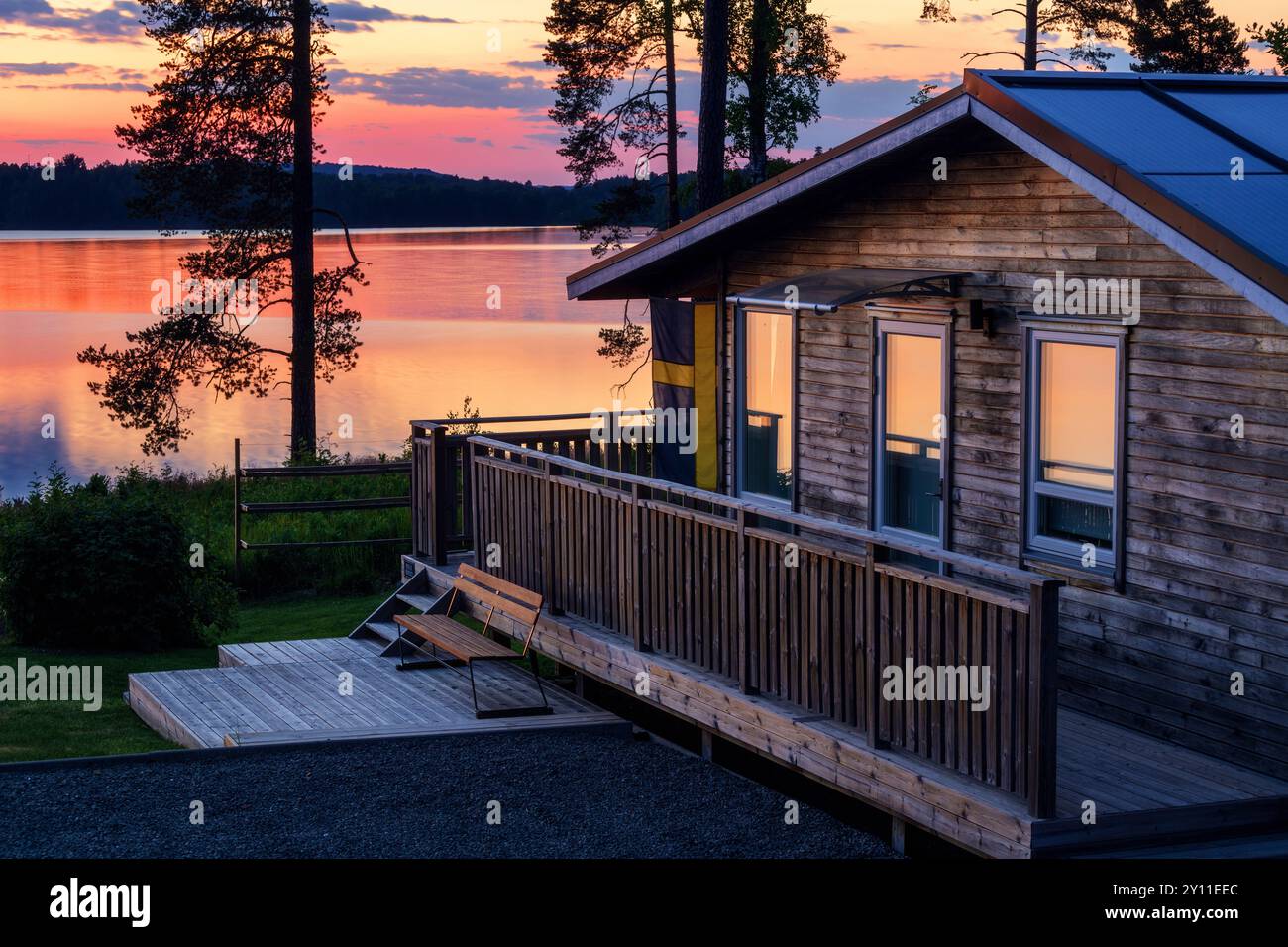 Secluded cabin view hi-res stock photography and images - Alamy