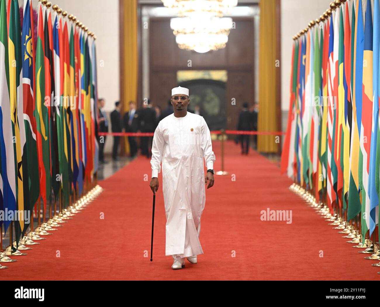 Beijing, China. 4th Sep, 2024. Chadian President Mahamat Idriss Deby ...