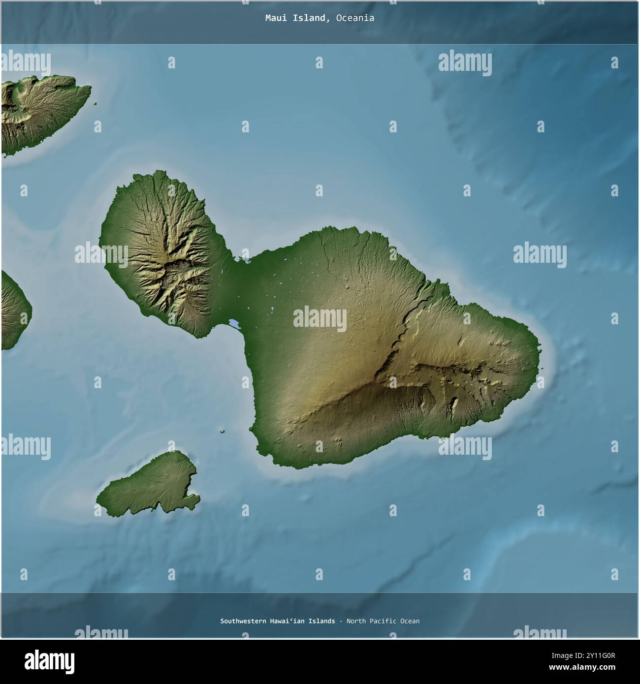 Maui Island in the North Pacific Ocean, belonging to United States ...