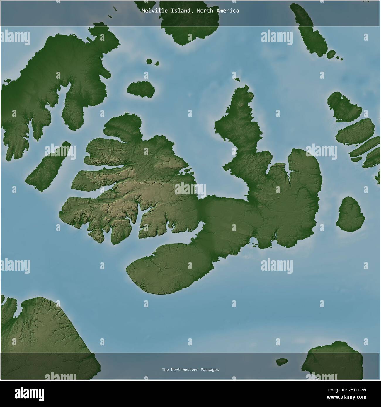 Melville Island in the The Northwestern Passages, belonging to Canada ...