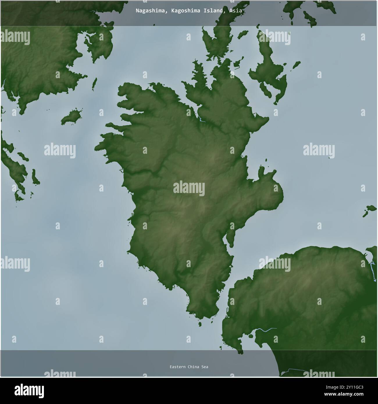 Nagashima, Kagoshima Island in the Eastern China Sea, belonging to ...