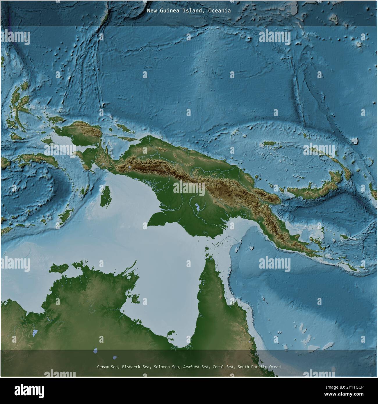 New Guinea Island in the Ceram Sea, shared between: Papua New Guinea ...