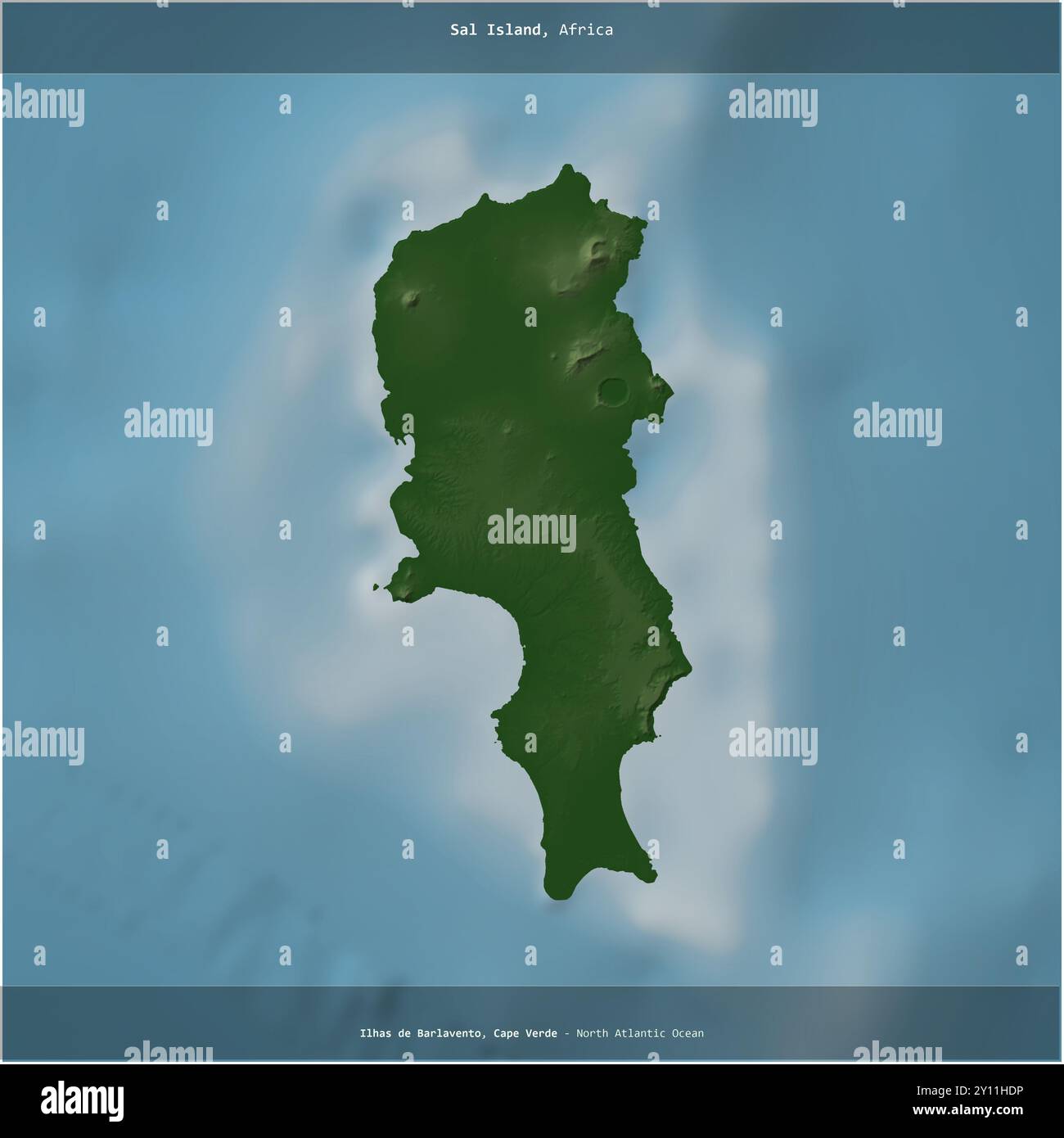 Sal Island in the North Atlantic Ocean, belonging to Cape Verde ...
