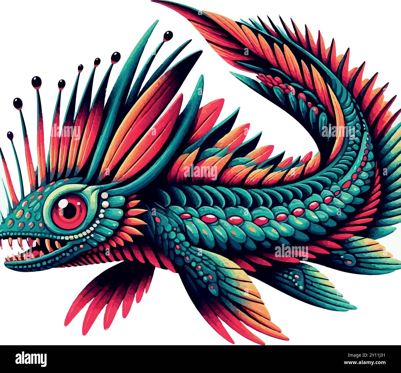 Mosasaurus: The Prehistoric Sea Monster That Terrified the Oceans Stock ...