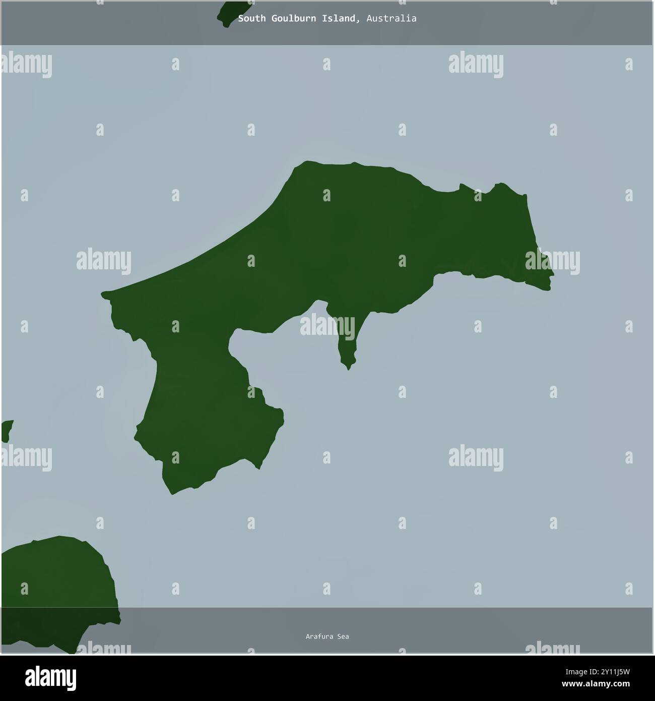 South Goulburn Island in the Arafura Sea, belonging to Australia ...