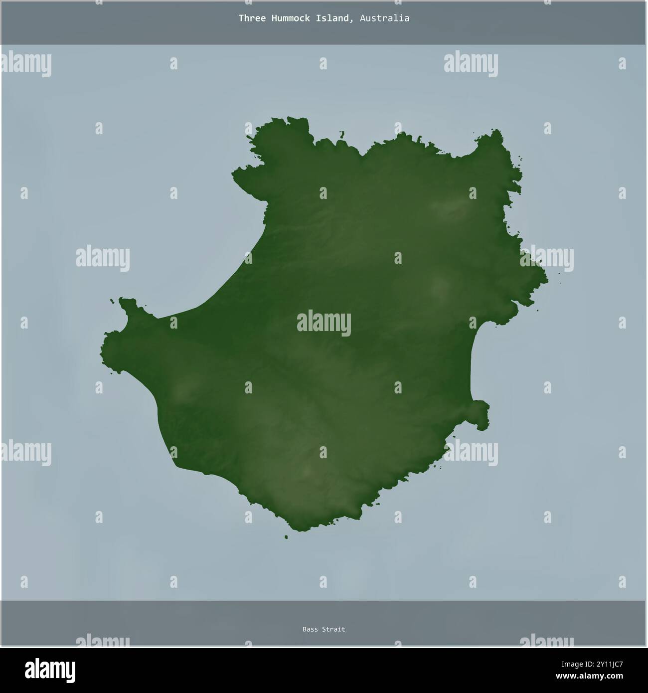 Three Hummock Island in the Bass Strait, belonging to Australia ...