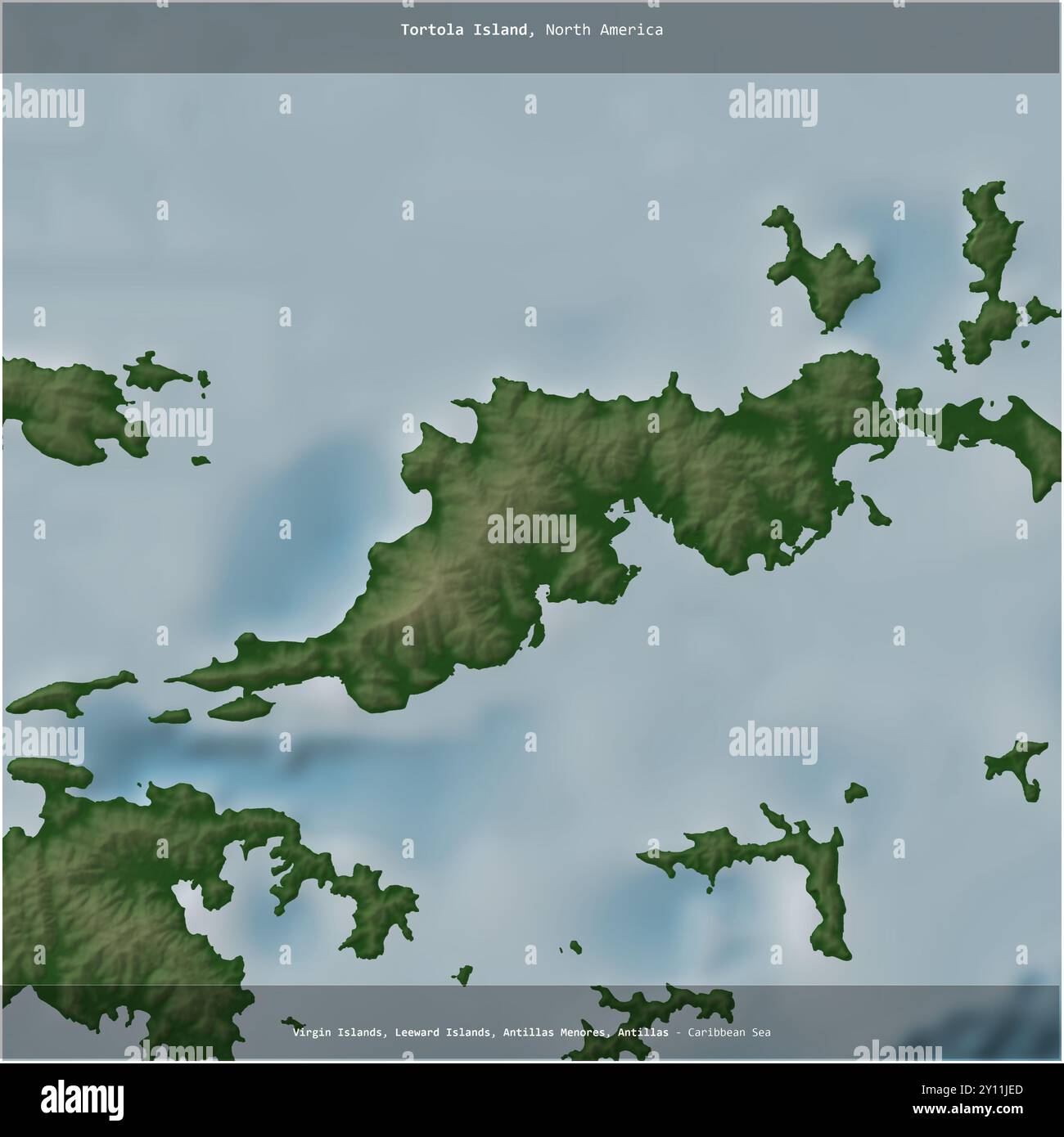Leeward islands map hi-res stock photography and images - Alamy