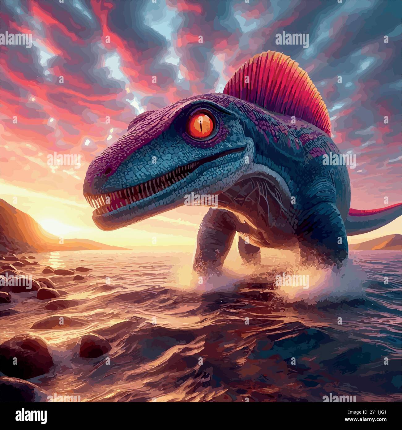 Prehistoric marine world hi-res stock photography and images - Alamy