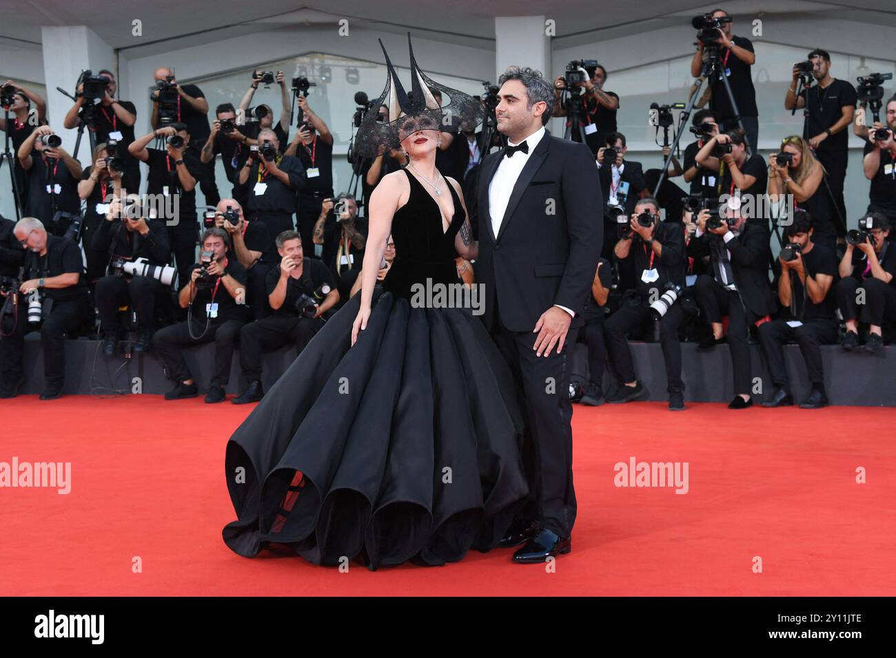 Venice, Italy. 04th Sep, 2024. Lady Gaga and Michael Polansky attending ...