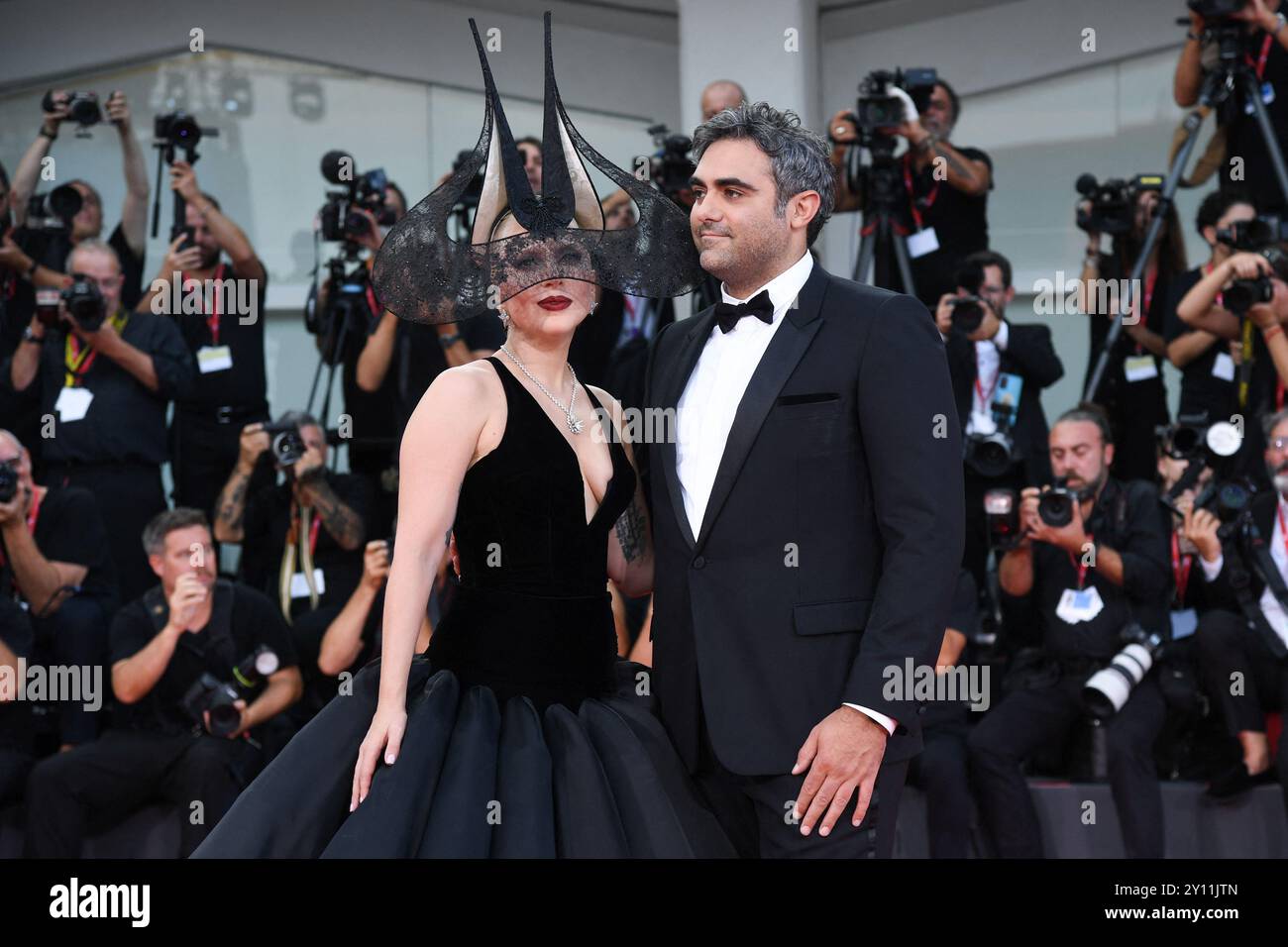 Venice, Italy. 04th Sep, 2024. Lady Gaga and Michael Polansky attending ...
