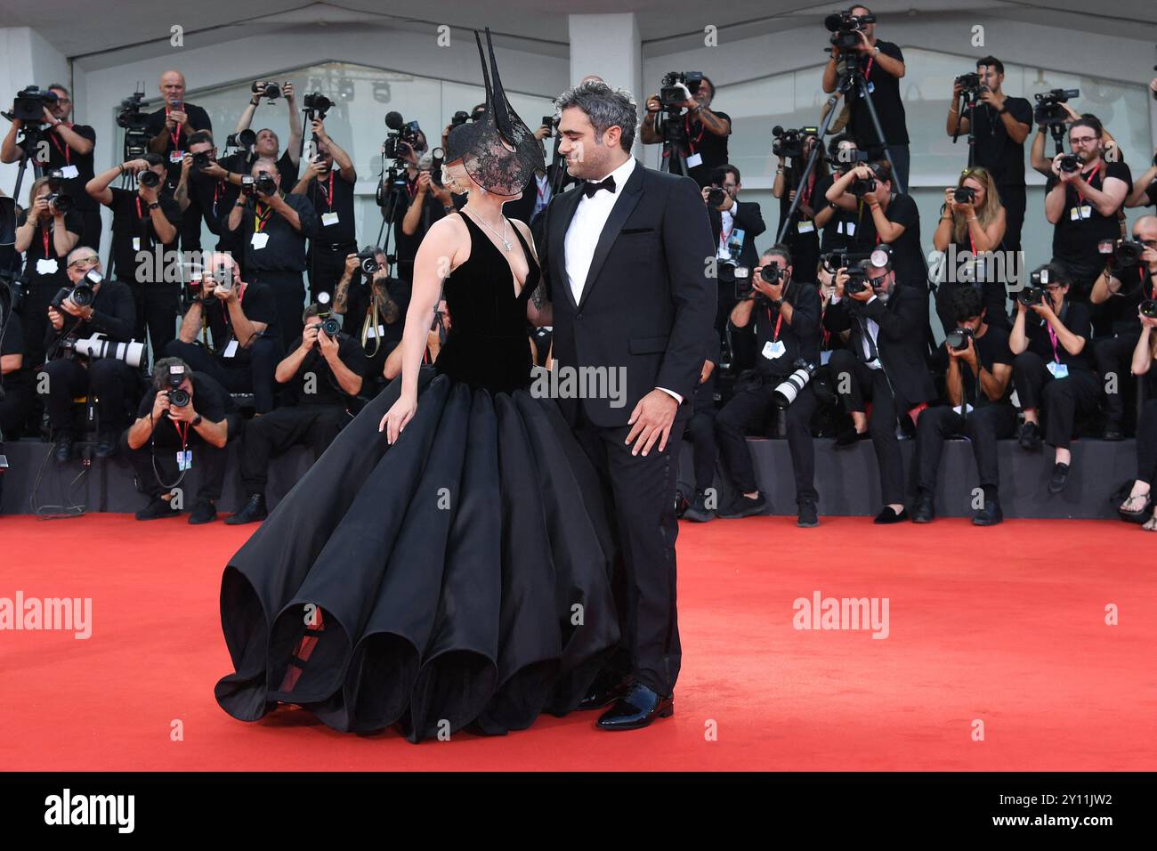Venice, Italy. 04th Sep, 2024. Lady Gaga and Michael Polansky attending ...