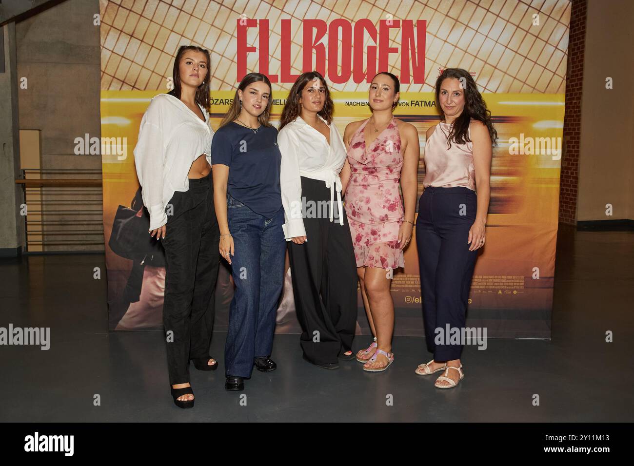 Berlin, Germany. 04th Sep, 2024. Actresses Jamilah Bagdach (l-r) and ...