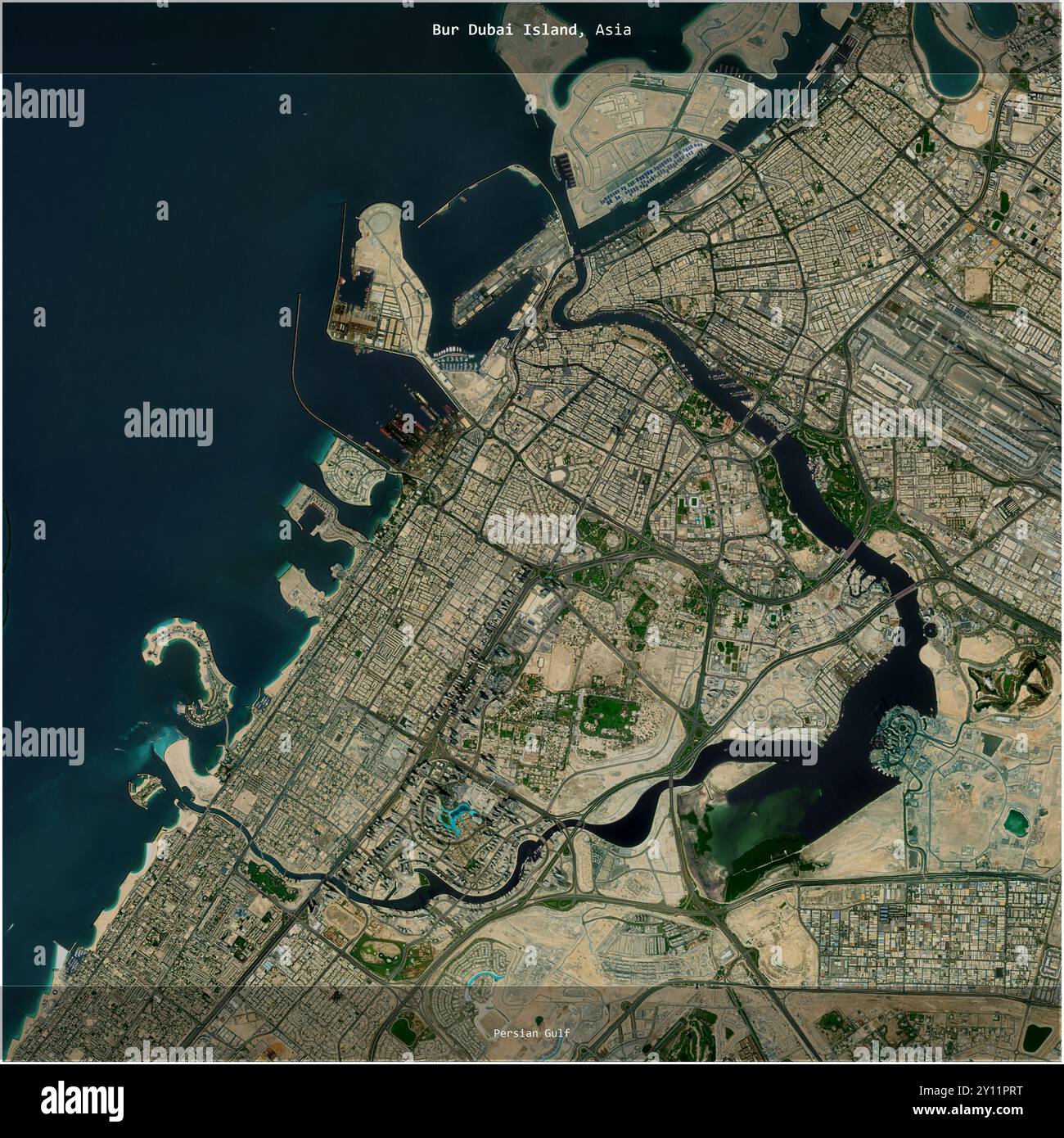Dubai highlighted map hi-res stock photography and images - Alamy