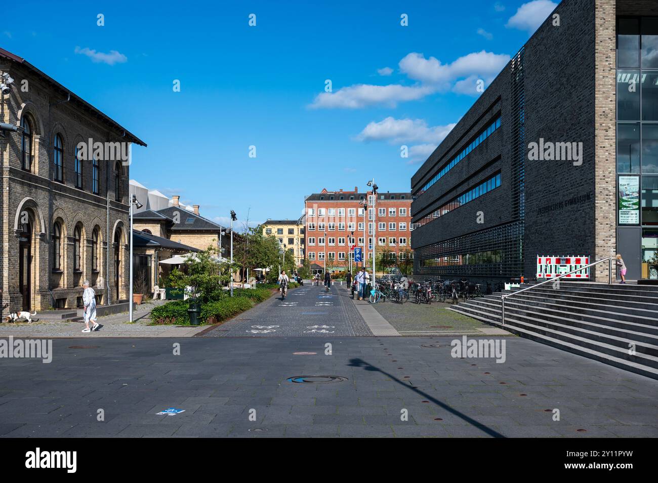 Copenhagen, Denmark, July 24, 2024 - Contemporary campus of the ...