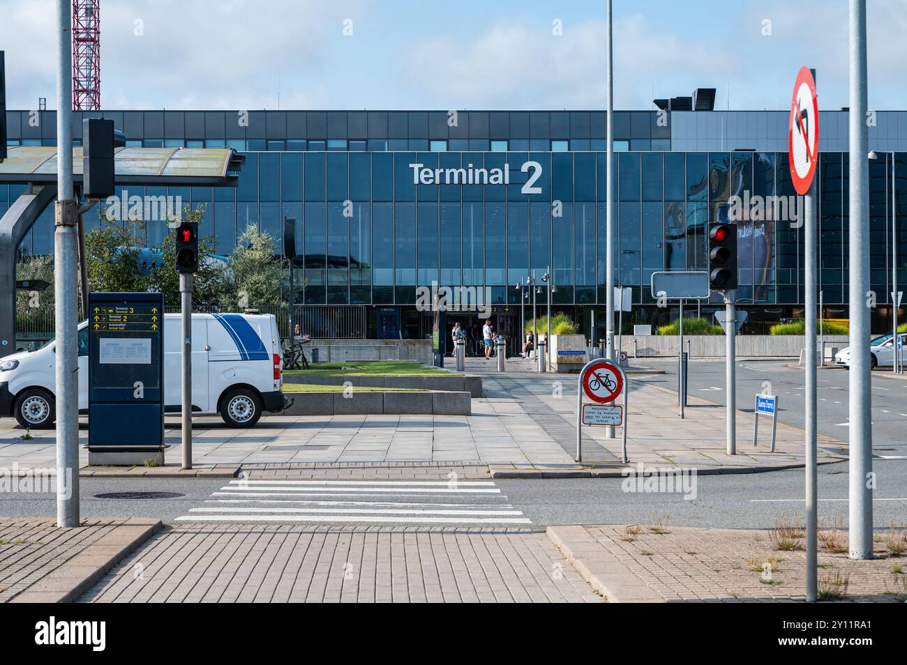 Copenhagen, Denmark, July 24, 2024 - The contemporary terminal 2 of the ...