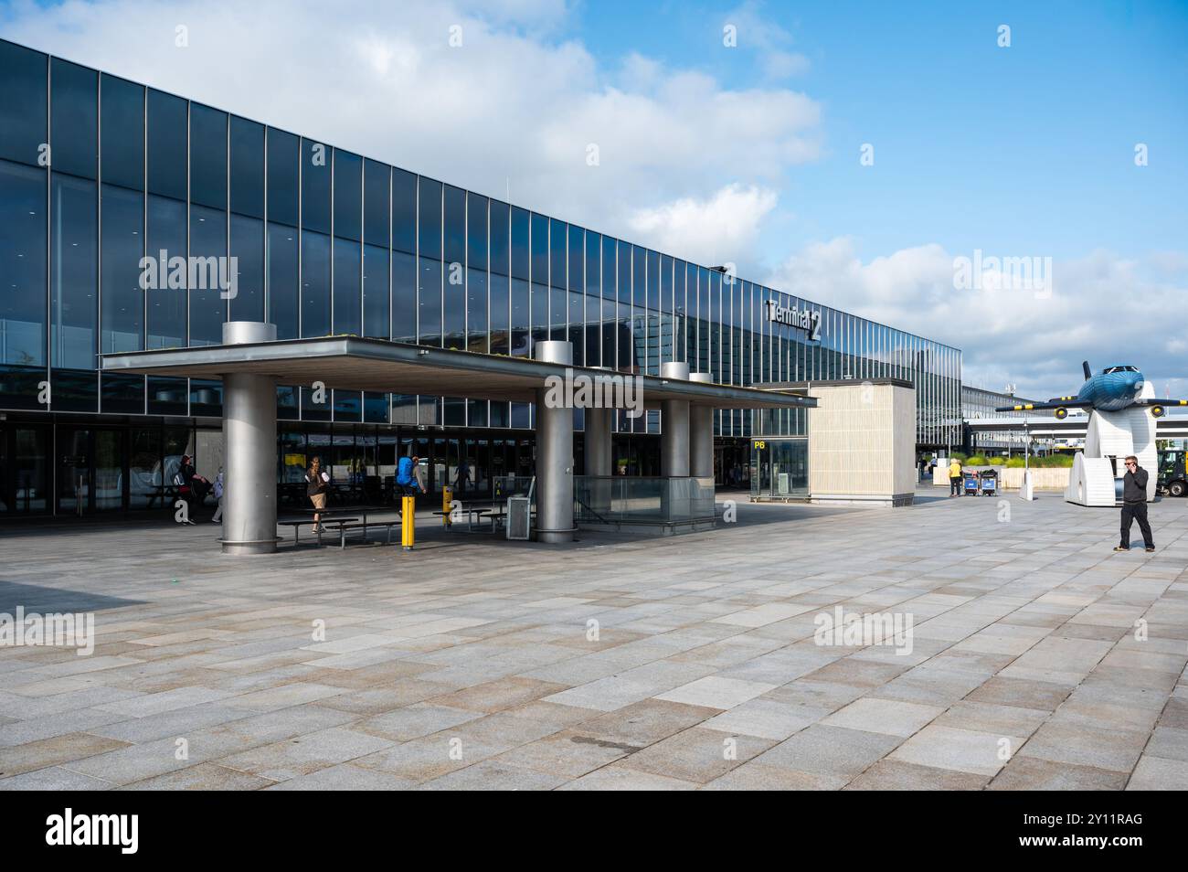 Copenhagen, Denmark, July 24, 2024 - The contemporary terminal 2 of the ...