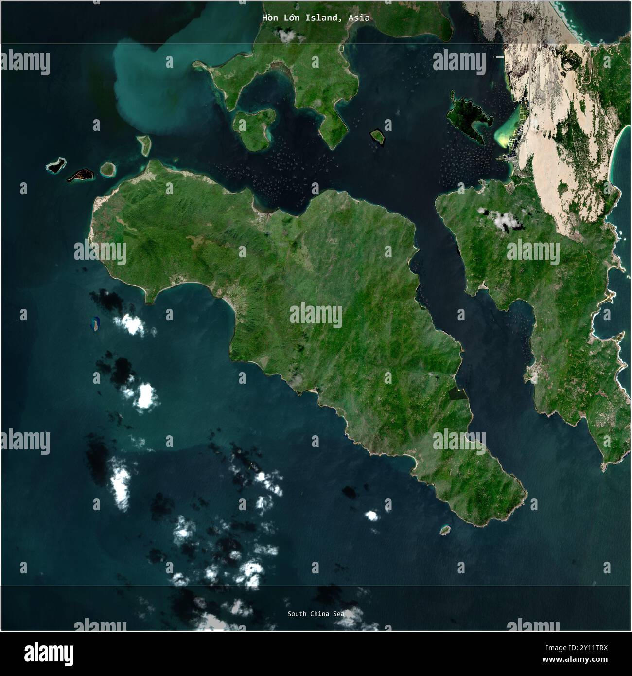 Vietnam map satellite geography hi-res stock photography and images - Alamy