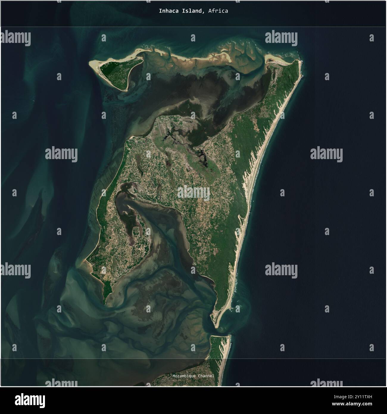 Map satellite geography mozambique hi-res stock photography and images ...