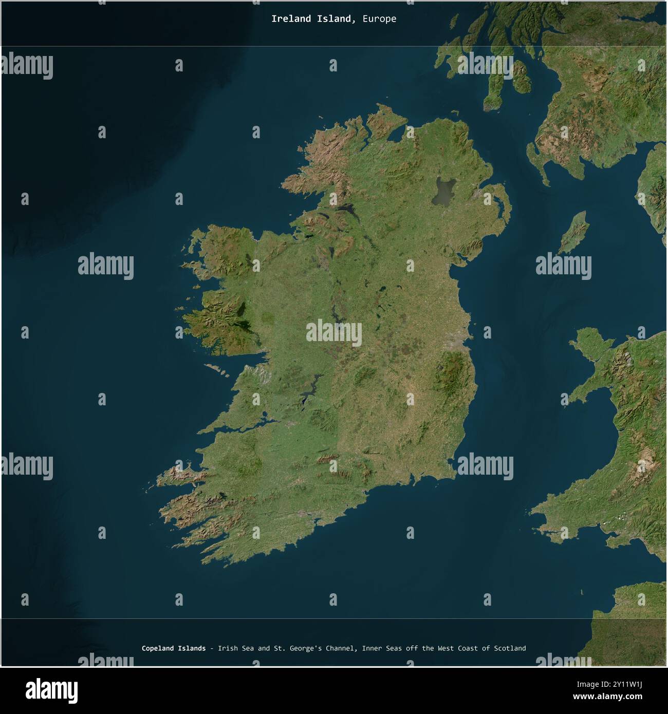 Scotland west coast and ireland map hi-res stock photography and images ...