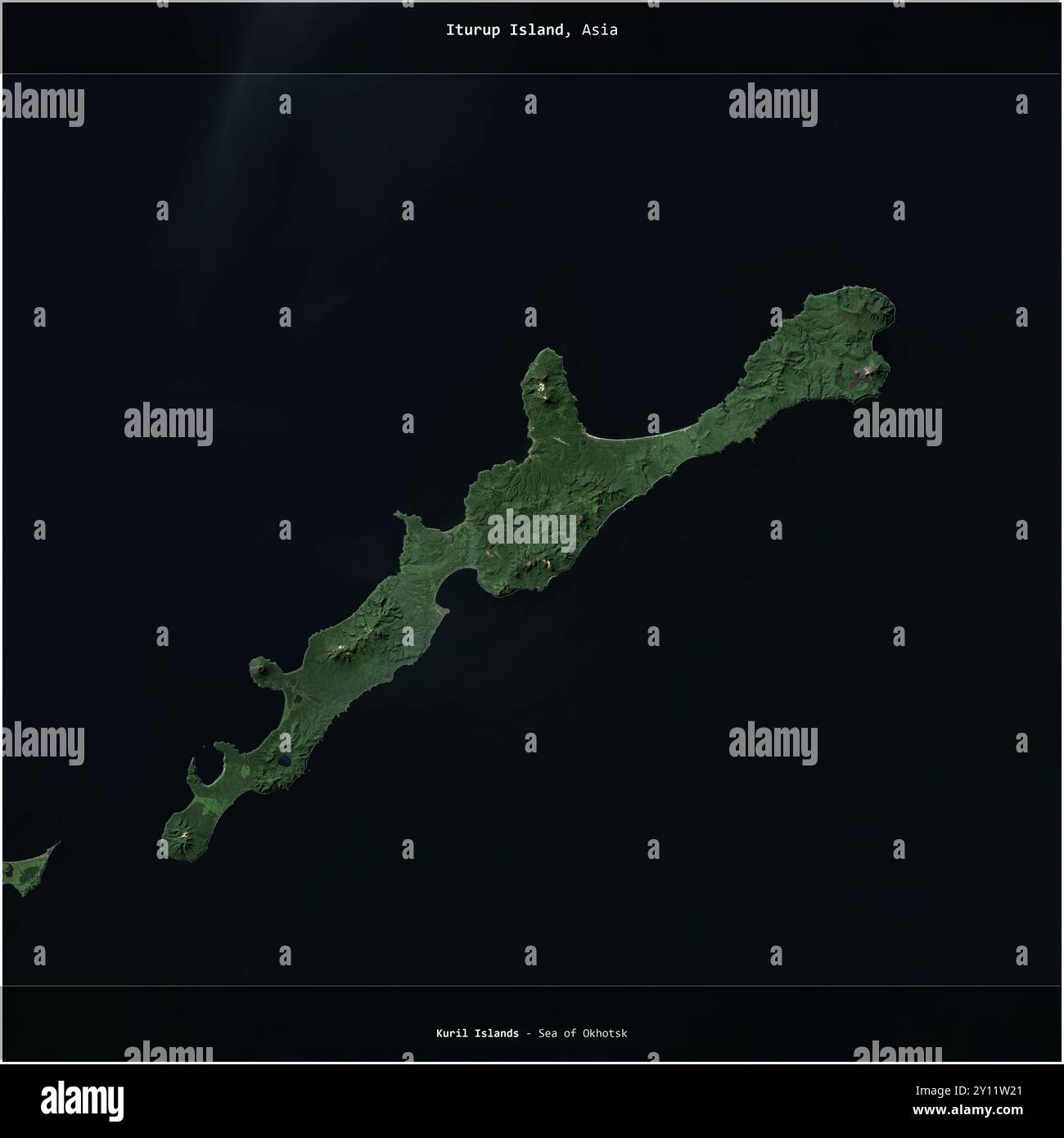 Map of kuril islands hi-res stock photography and images - Alamy