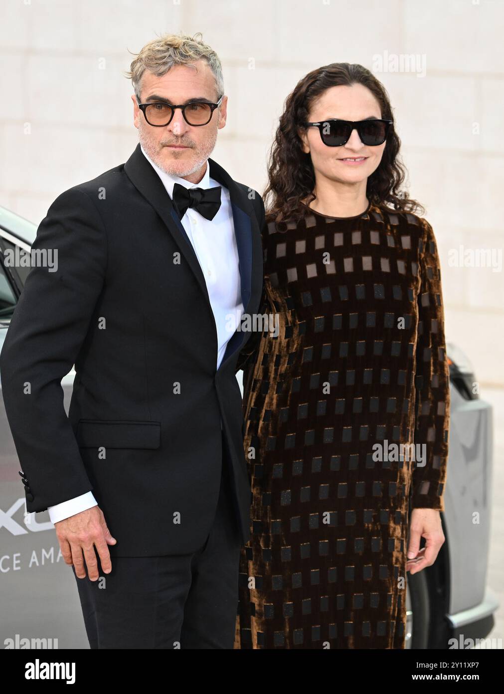 American actor Joaquin Phoenix and actress Rain Phoenix attend the ...