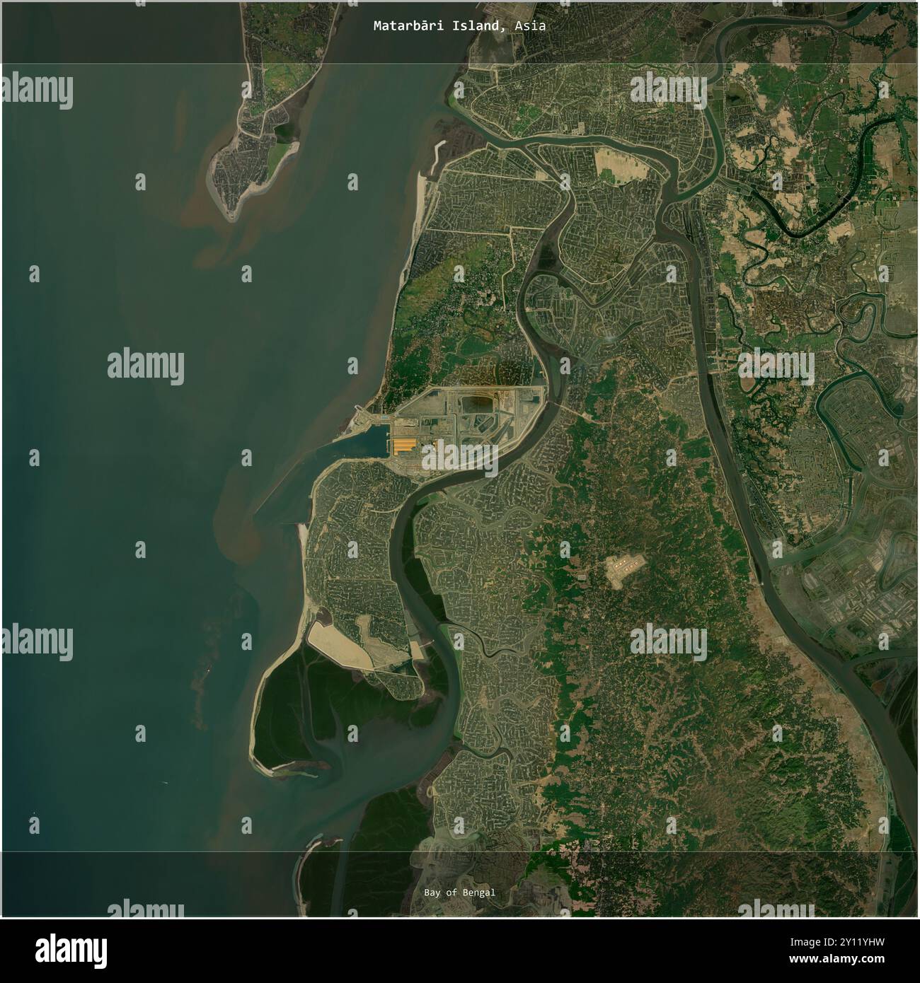Bangladesh map satellite geography hi-res stock photography and images ...
