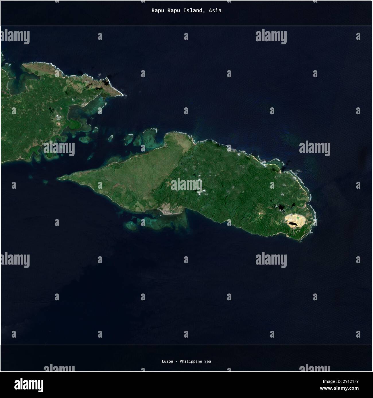 Rapu Rapu Island in the Philippine Sea, belonging to Philippines ...
