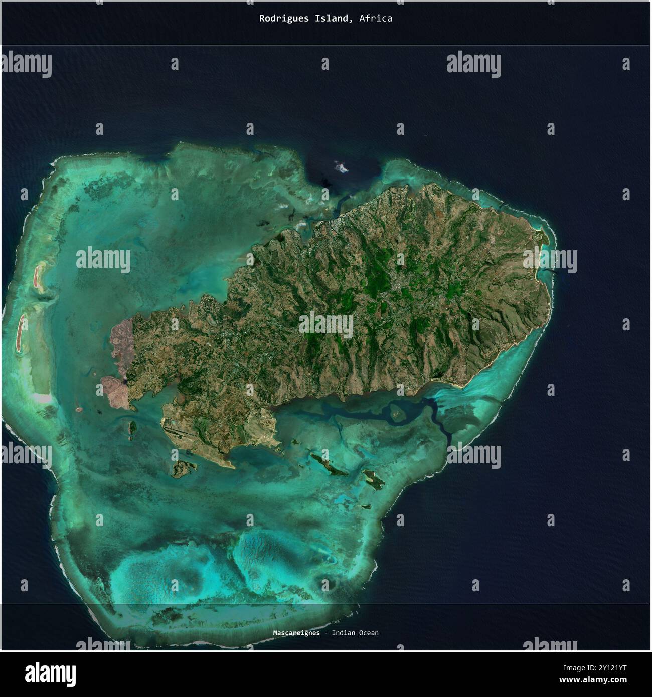 Indian ocean map rodrigues hi-res stock photography and images - Alamy