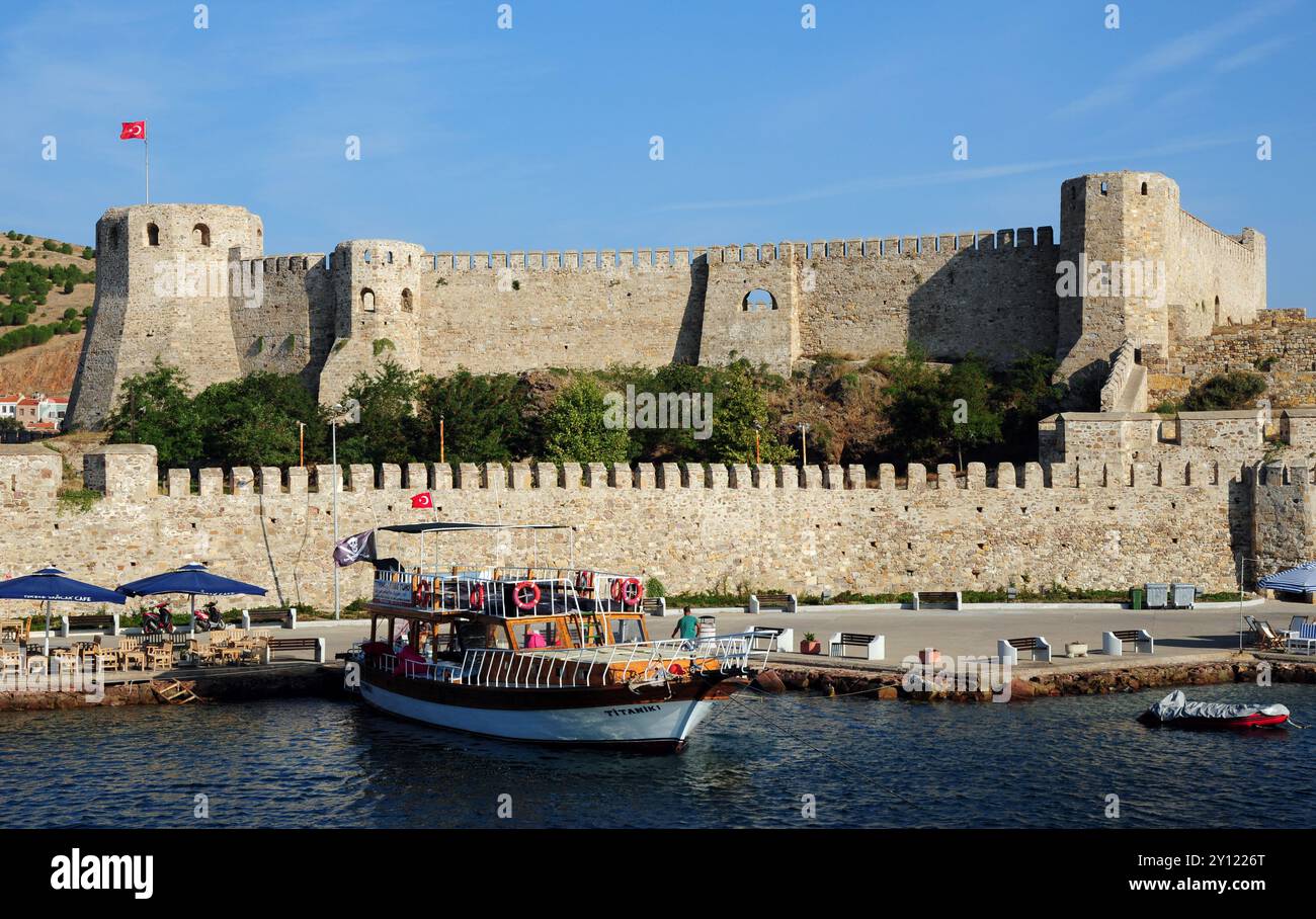 Bozcaada Castle in Canakkale, Turkey Stock Photo - Alamy